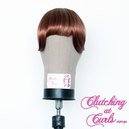 Just Ginge Clip-In Synthetic Chi Chi Bangs" Fringe" Natural ﻿Exte...